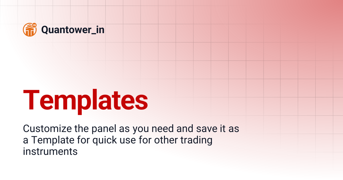 Templates | Quantower_in